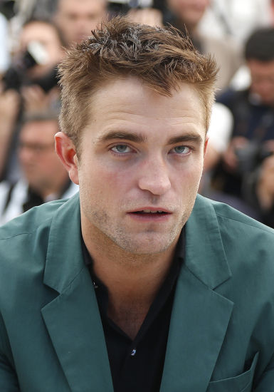 British Actor Robert Pattinson Poses During Editorial Stock Photo ...