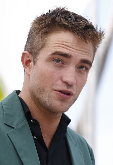 British Actor Robert Pattinson Poses During Editorial Stock Photo ...