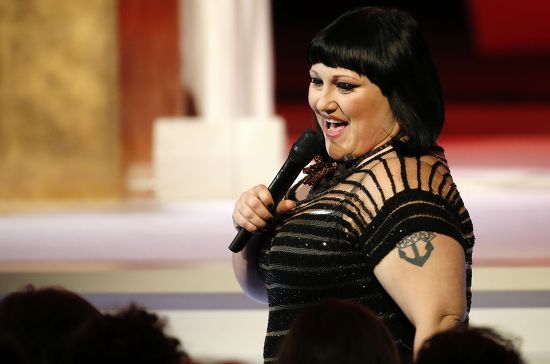 Us Singer Beth Ditto Speaks During Editorial Stock Photo - Stock Image ...