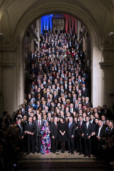 Mayors Various Cities Around World Pose Editorial Stock Photo - Stock ...
