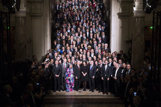 Mayors Various Cities Around World Pose Editorial Stock Photo - Stock ...