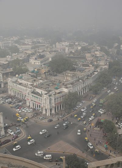 Aerial View Connaught Place Area New Editorial Stock Photo - Stock ...