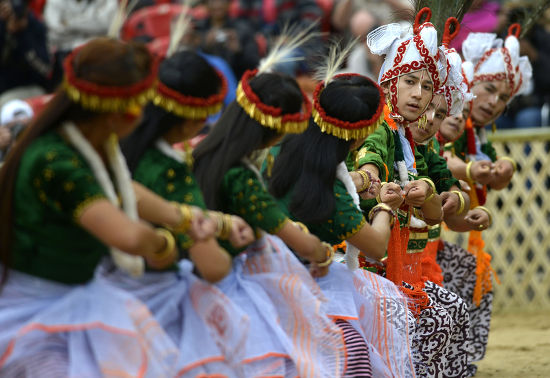 Manipuri Dancers Tea Tribe Community Perform Editorial Stock Photo ...