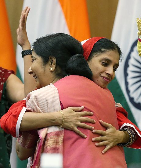 Indian Geeta R Who Deaf Mute Editorial Stock Photo - Stock Image ...