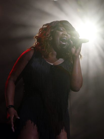 Dutch Singer Berget Lewis Performs During Editorial Stock Photo - Stock ...