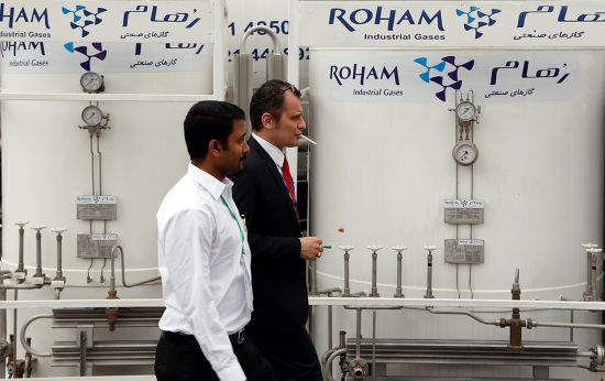 People Walk Past Iranian Roham Industrial Editorial Stock Photo - Stock ...