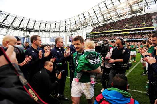 Irelands Most Capped International Rugby Player Editorial Stock Photo ...