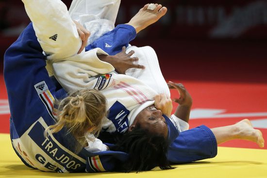 Martyna Trajdos Blue Germany Action Against Editorial Stock Photo ...