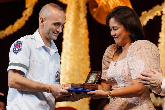 Ramon Magsaysay 2016 Awardee Sebastien Perret Editorial Stock Photo ...