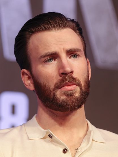 Us Actor Chris Evans Looks On Editorial Stock Photo - Stock Image ...