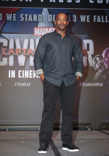 Us Actor Anthony Mackie Poses Photo Editorial Stock Photo - Stock Image ...
