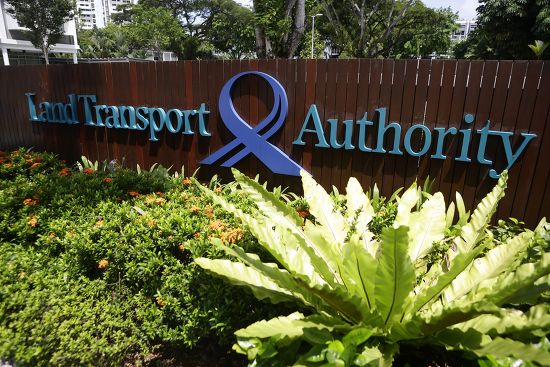 Signage Singapore Land Transport Authority Their Editorial Stock Photo ...