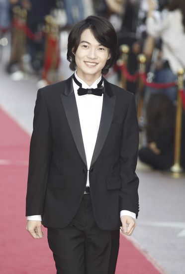 Japanese Actor Ryunosuke Kamiki Arrives 2015 Editorial Stock Photo ...