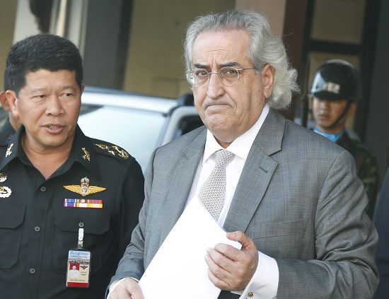 European Unions Delegate Cesar Deben R Editorial Stock Photo - Stock ...