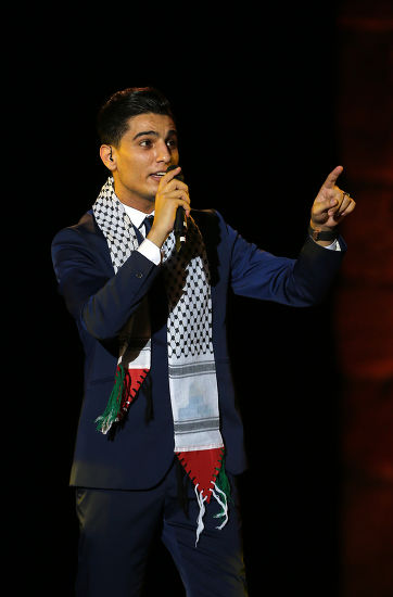 Palestinian Singer Mohammed Assaf Who Won Editorial Stock Photo - Stock ...