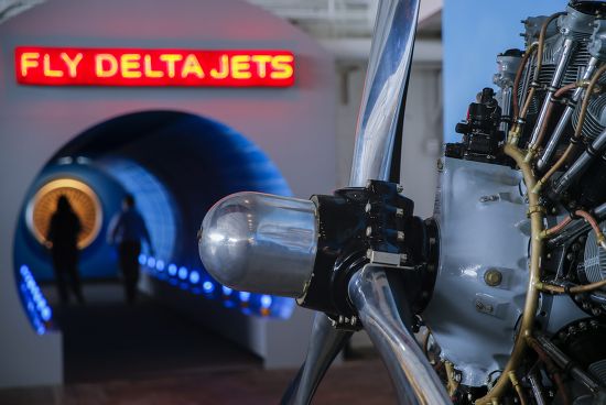 Propeller On Display Delta Flight Museum Editorial Stock Photo - Stock ...
