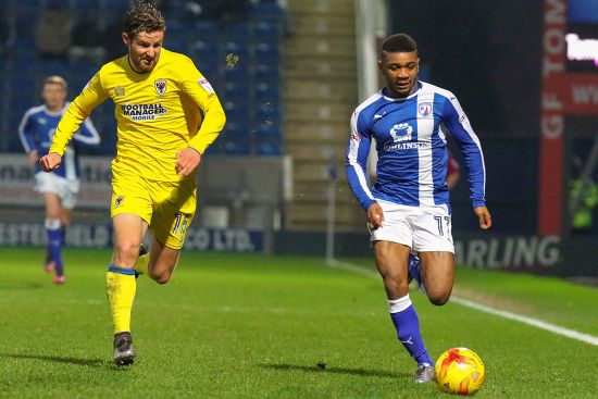 Chesterfield Midfielder Reece Mitchell On Attack Editorial Stock Photo ...