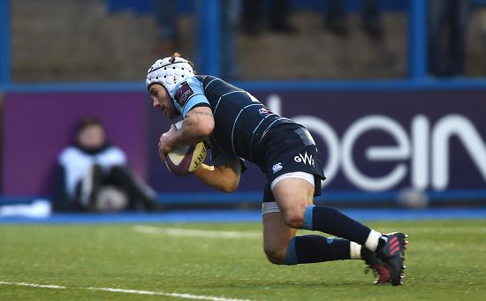 Matthew Morgan Cardiff Blues Runs Score Editorial Stock Photo - Stock ...