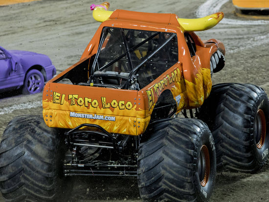 Monster Truck El Toro Loco Driven Editorial Stock Photo - Stock Image ...