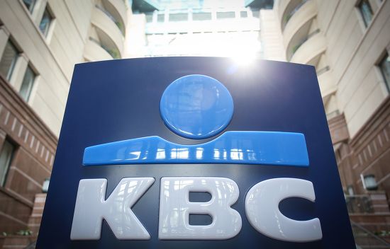 Kbc Bank Insurance Company Logo Kbc Editorial Stock Photo - Stock Image ...
