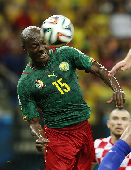 Pierre Webo Cameroon Action During Fifa Editorial Stock Photo - Stock ...