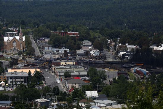 General View Scene Train Crash Hilltop Editorial Stock Photo - Stock ...