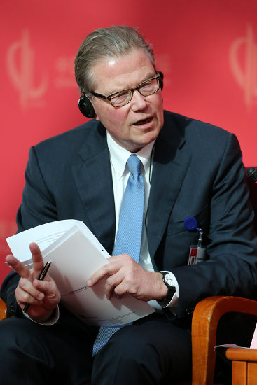 Leif Johansson Chairman Ericsson Group Attends Editorial Stock Photo ...