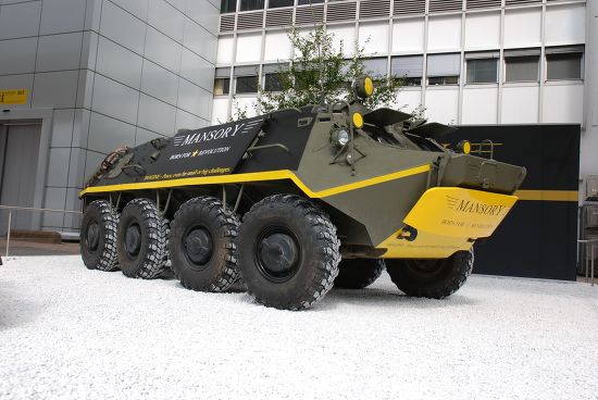 Amphibian Armoured Personnel Carrier Apc By Editorial Stock Photo ...