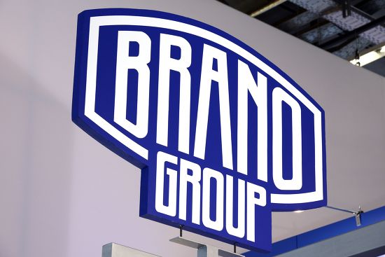 Logo Brano Group Seen During Second Editorial Stock Photo - Stock Image ...