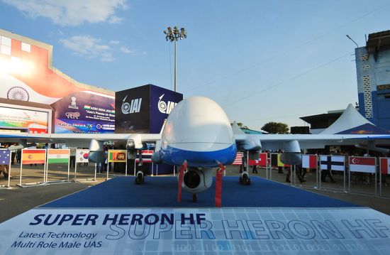Super Heron Hf Unmanned Aircraft System Editorial Stock Photo - Stock ...