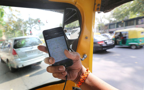 Indian Auto Driver Sonu Chaudhary Showing Editorial Stock Photo - Stock ...