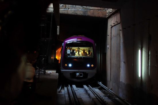 View Namma Metro Our Metro Known Editorial Stock Photo - Stock Image ...
