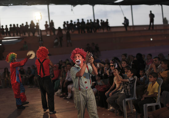 Egyptian Alnobi Circus Performs During Their Editorial Stock Photo ...