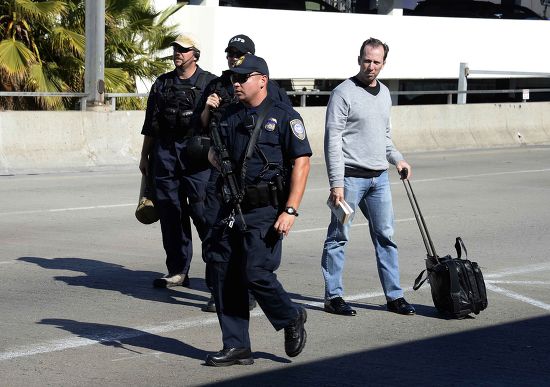 Passenger Watches Law Enforcement Officers Patrol Editorial Stock Photo ...