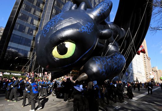 New Toothless Balloon Get Blown By Editorial Stock Photo - Stock Image ...