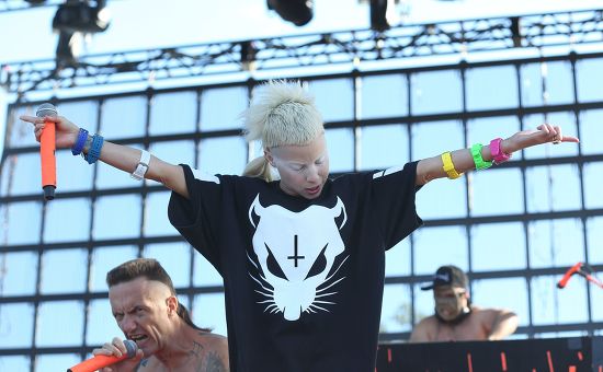 South African Rapper Ninja L Yolandi Editorial Stock Photo - Stock ...