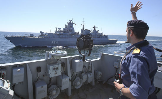 British Commanding Officer James Parkin Hms Editorial Stock Photo ...