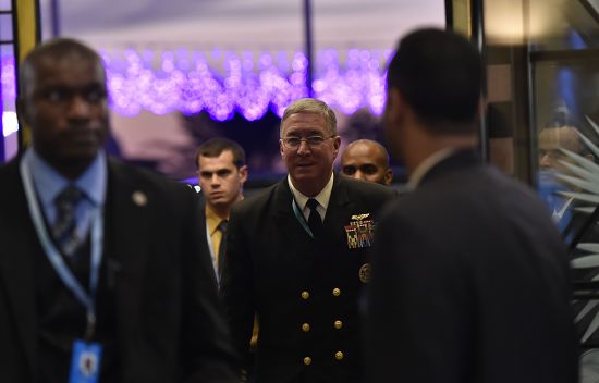 Vice Admiral John Miller C Commander Editorial Stock Photo - Stock ...