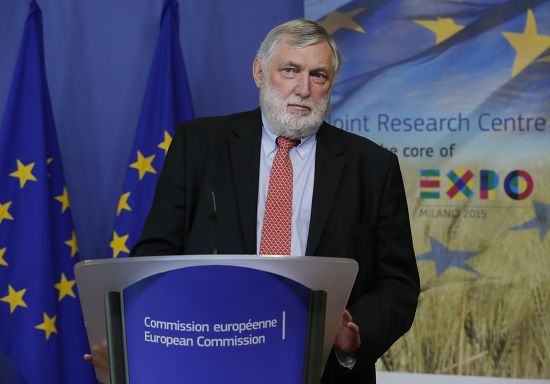 Austrian Franz Fischler Chairman Expo 2015 Editorial Stock Photo ...