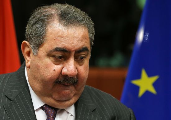 Iraq Foreign Minister Hoshyar Zebari Pictured Editorial Stock Photo ...