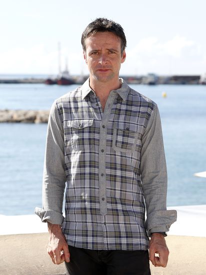 Welsh Actor Richard Harrington Poses During Editorial Stock Photo ...