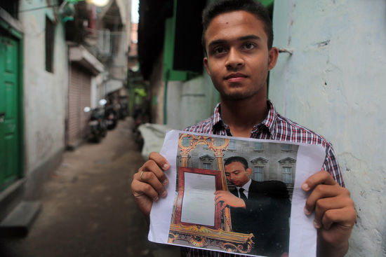 Muhammad Samir R Shows Picture His Editorial Stock Photo - Stock Image ...