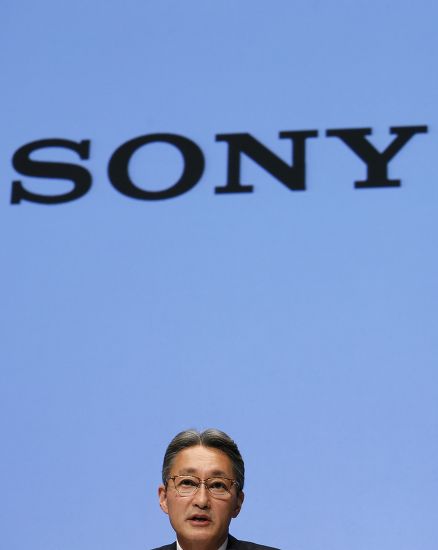Sony Corporation President Chief Executive Officer Editorial Stock ...