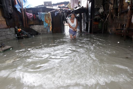 Filipino Resident Looks On What Left Editorial Stock Photo - Stock ...