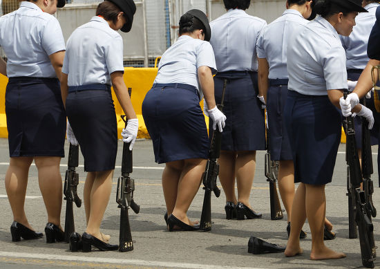 Philippine Coast Guard Pcg Female Officers Editorial Stock Photo ...