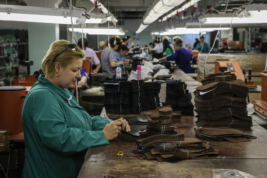 Employee Works Ralf Ringer Shoes Factory Editorial Stock Photo - Stock ...