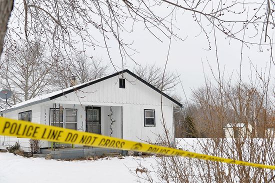 Police Perimeter Tape Seen One Scenes Editorial Stock Photo - Stock ...