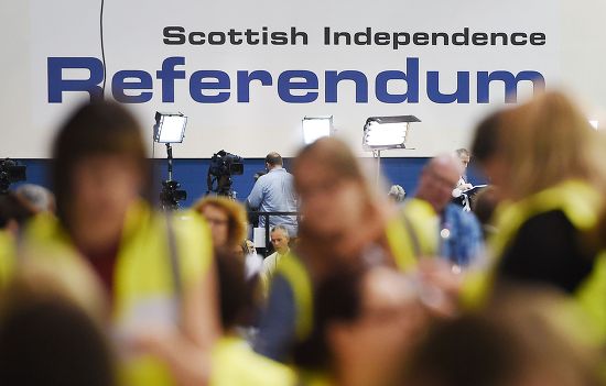 Official Counters Count Votes Royal Highland Editorial Stock Photo ...
