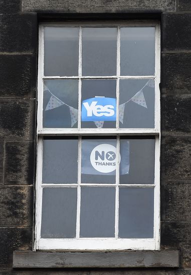 Mixed Message Yes No Posters Show Editorial Stock Photo - Stock Image ...