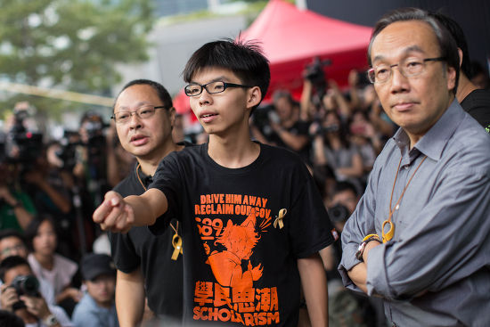 Prodemocracy Leaders Lr Benny Tai Joshua Editorial Stock Photo - Stock ...